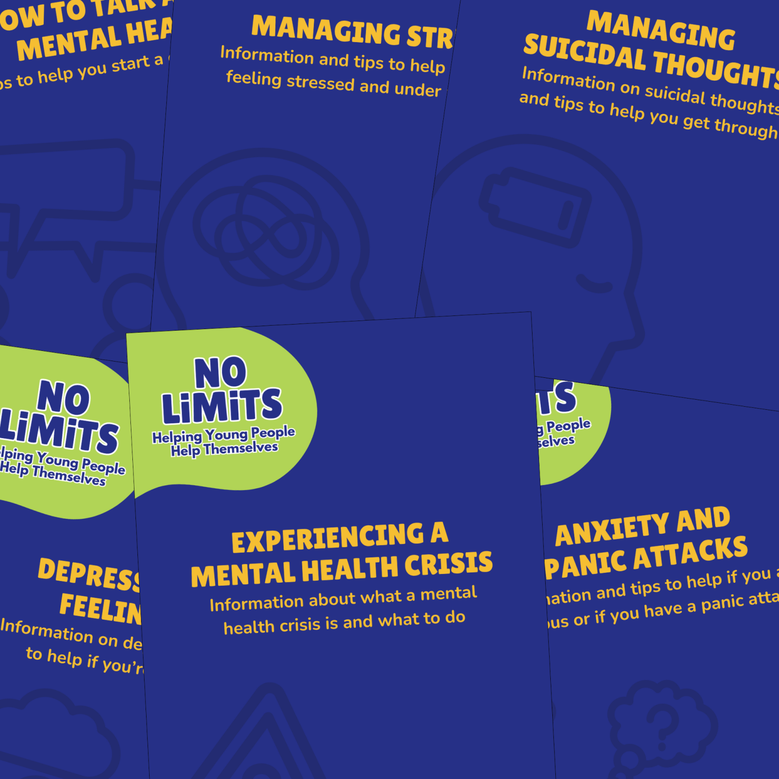 Mental Health Resource Booklets - No Limits